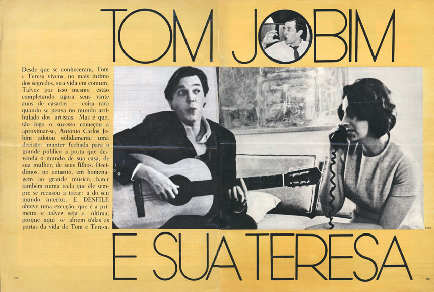 Tom Jobim e sua Teresa